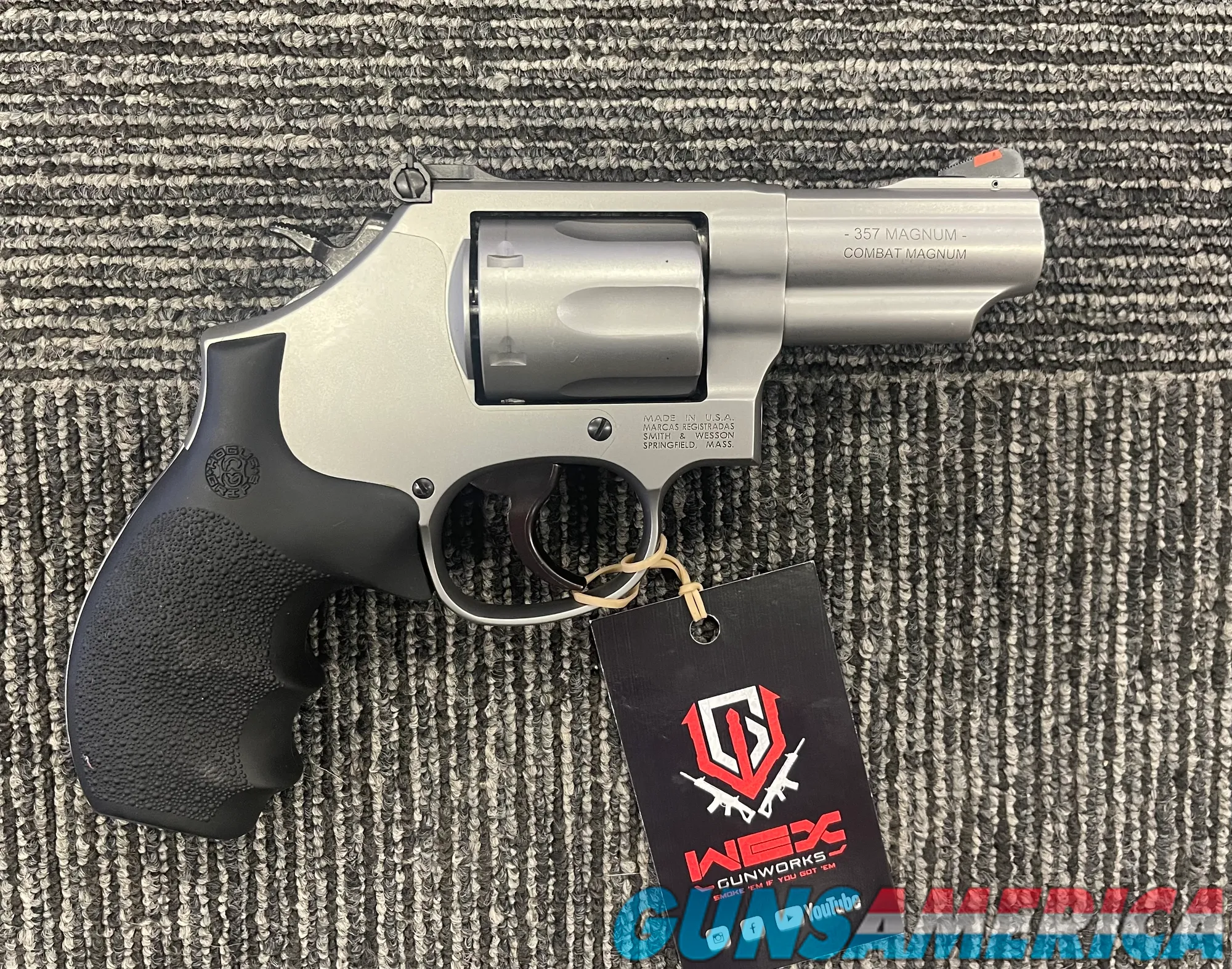 S&W MODEL 66-8 .357 MAGNUM COMBAT M... for sale at Gunsamerica.com ...