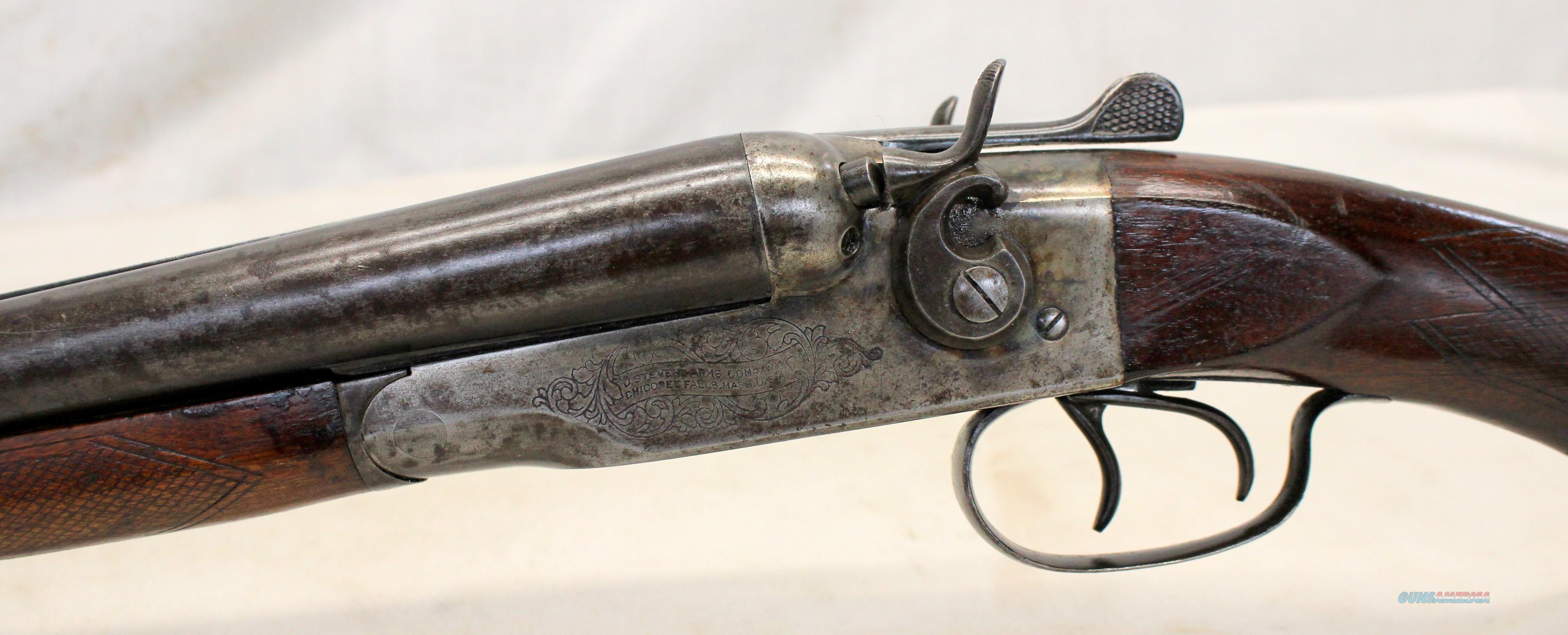 J. Stevens MODEL 235 SxS Shotgun ~ ... for sale at Gunsamerica.com ...