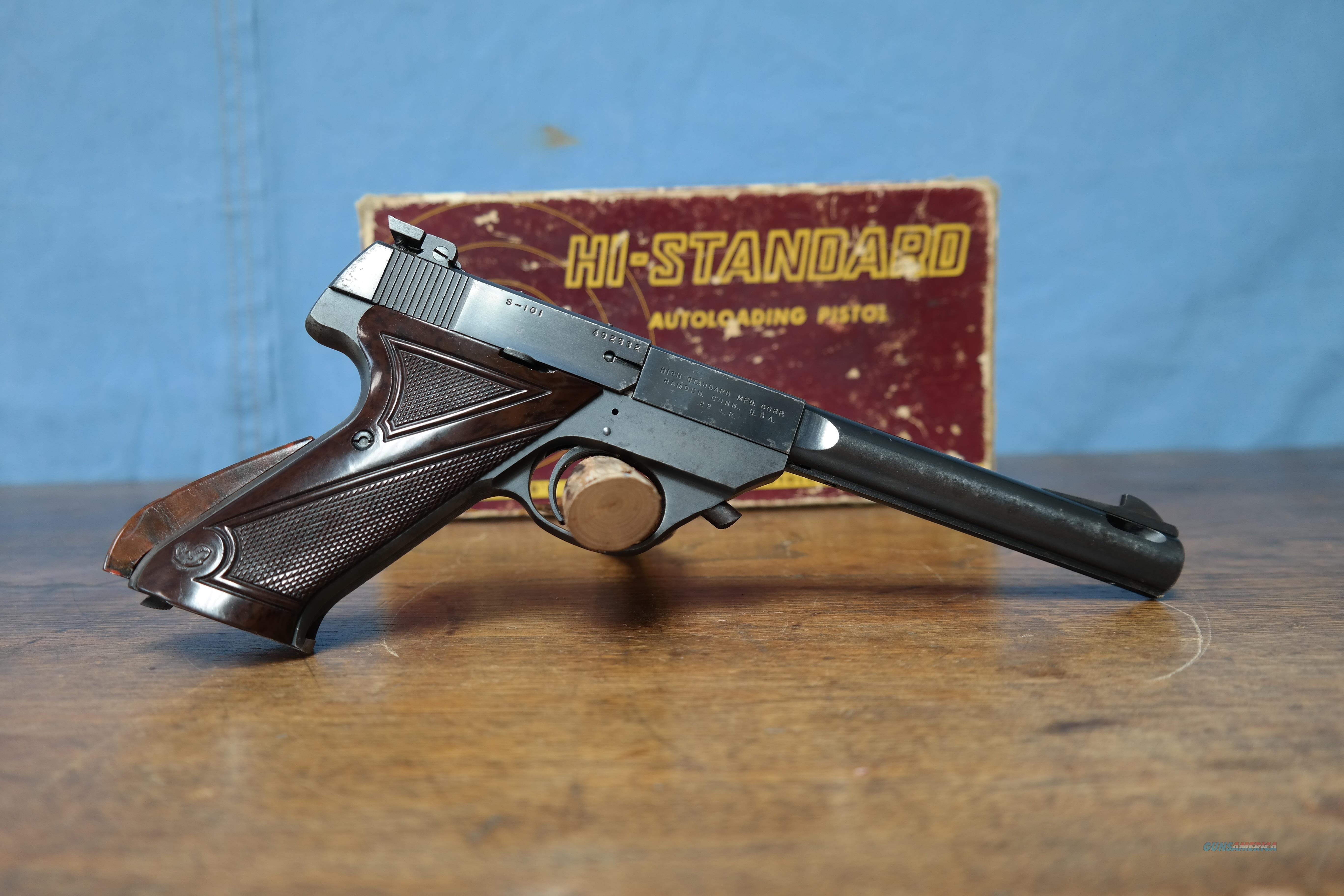 High Standard SuperMatic .22LR Targ... for sale at Gunsamerica.com ...