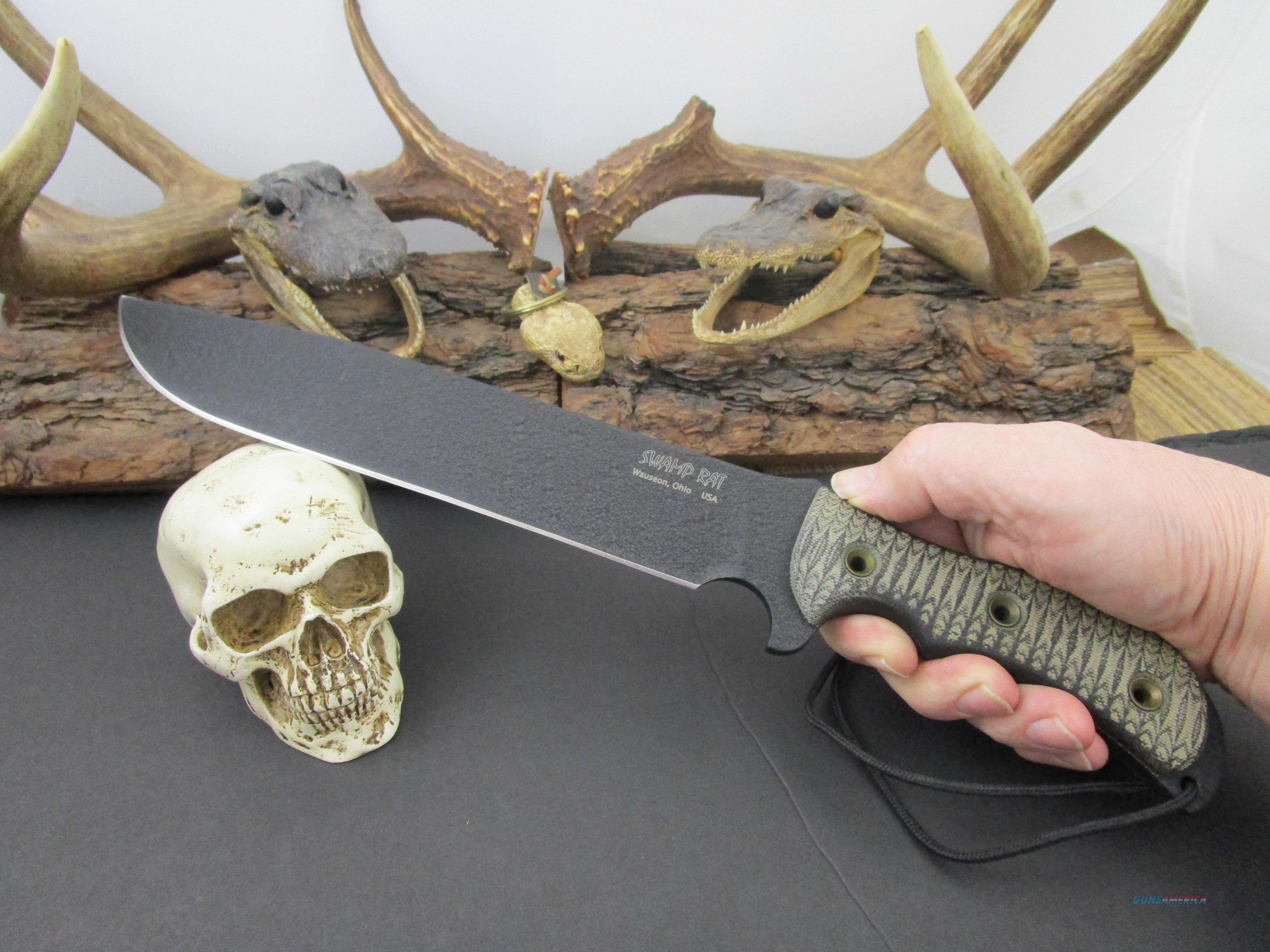 Swamp Rat Knives Rare , Long Discon... for sale at Gunsamerica.com ...
