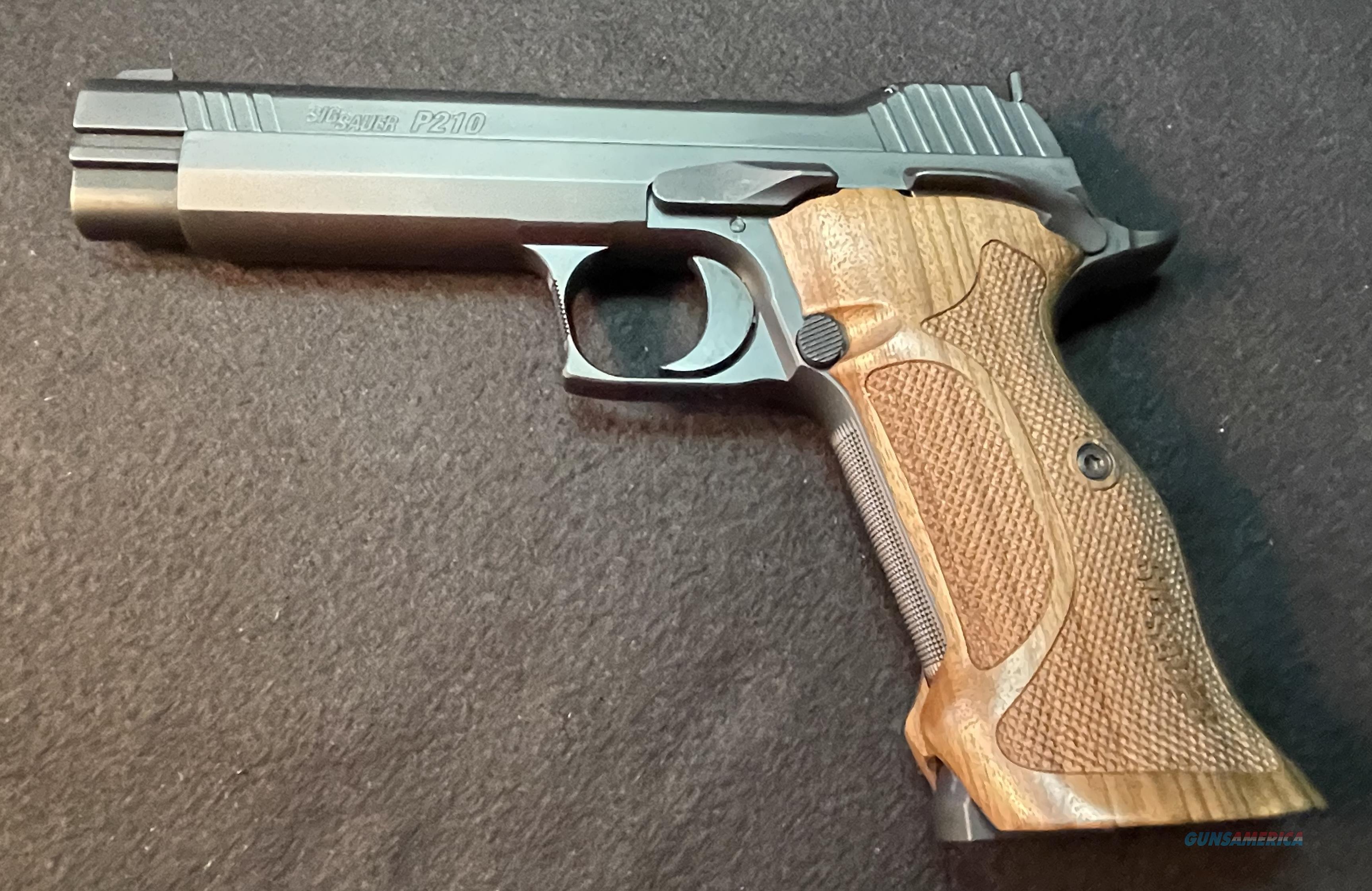 SIG SAUER P210 TARGET 9MM for sale at Gunsamerica.com: 960880894