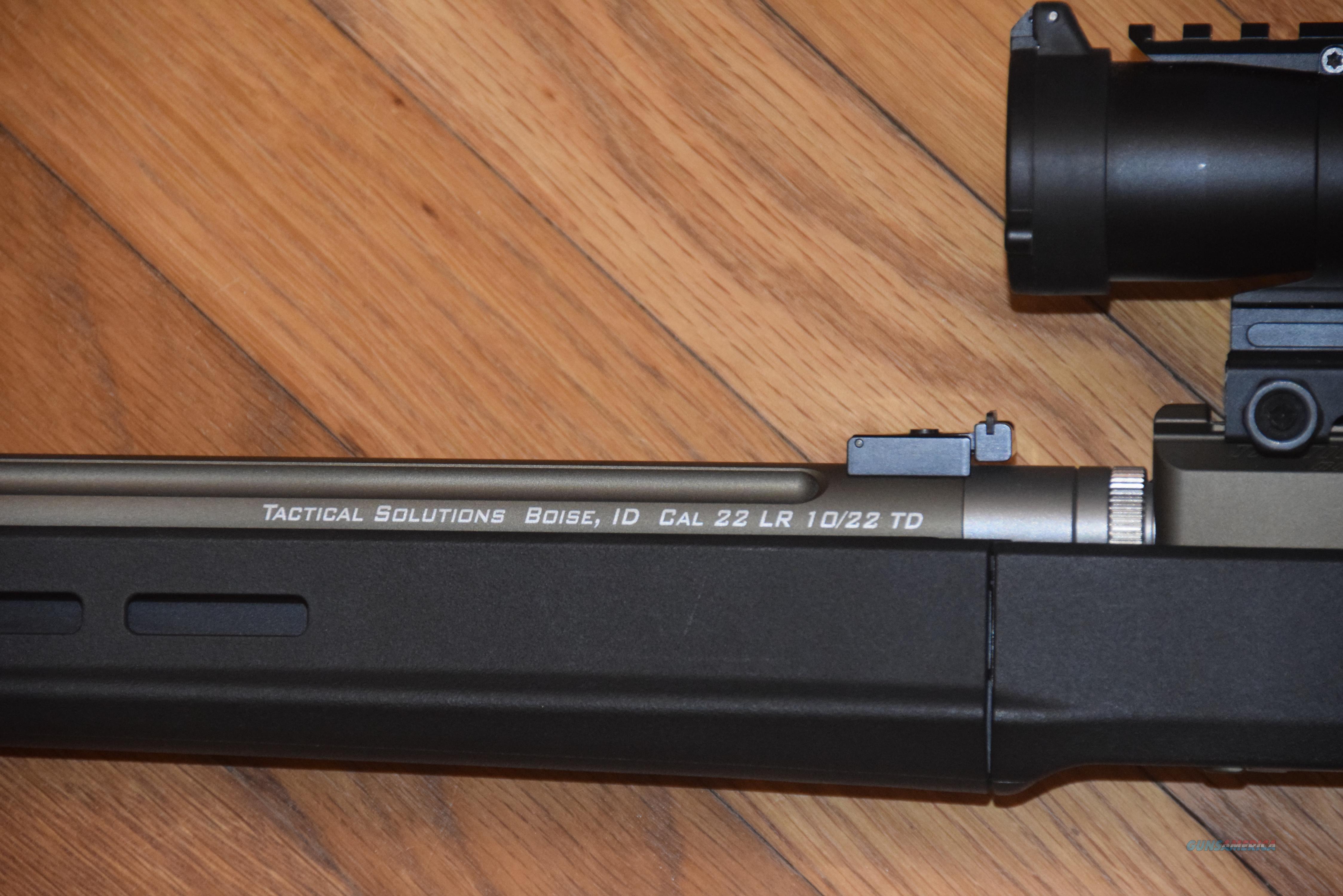TACTICAL SOLUTIONS MODEL "X-RING" 1... for sale at Gunsamerica.com ...