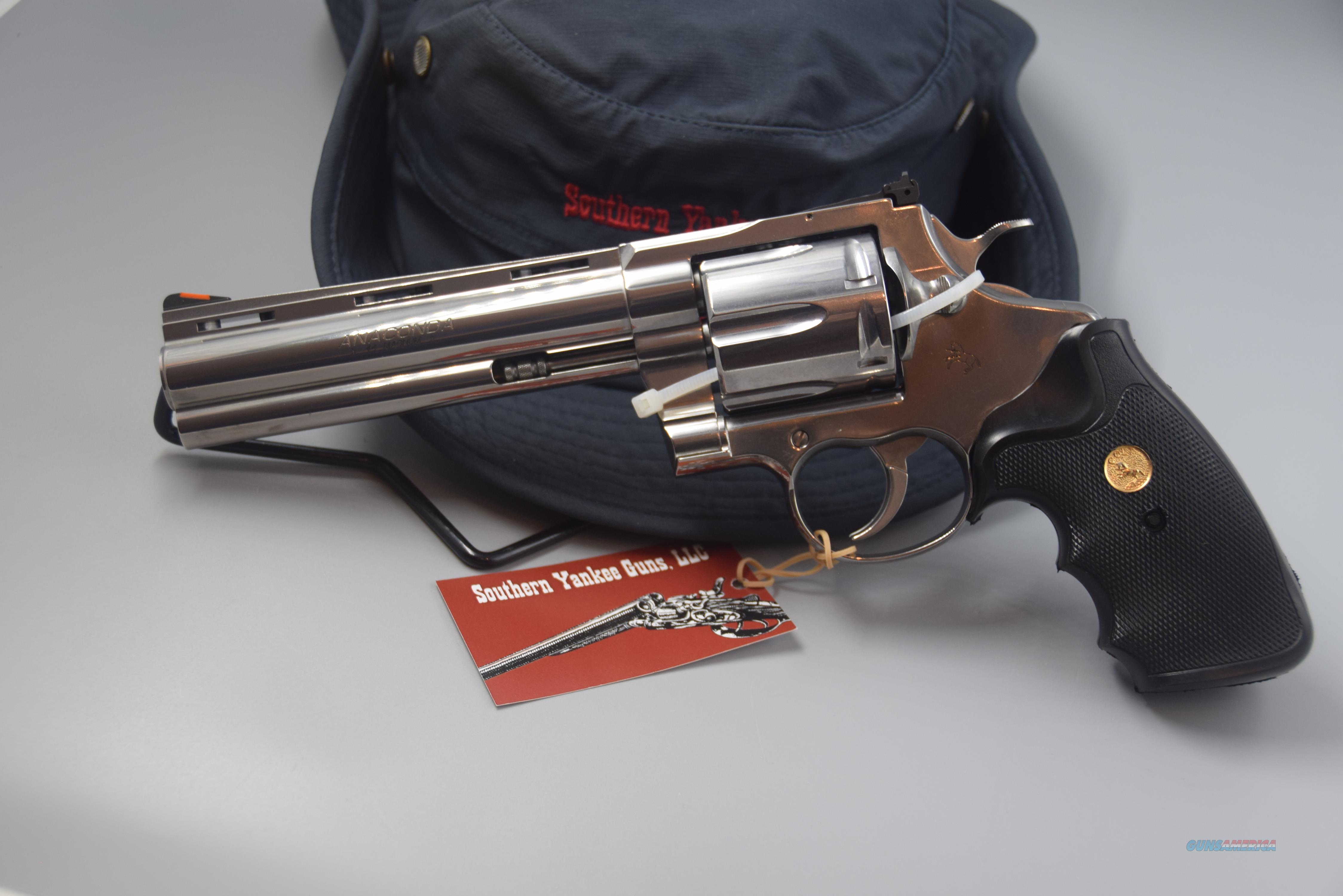 COLT ANACONDA 6-INCH STAINLESS .44 ... for sale at Gunsamerica.com ...