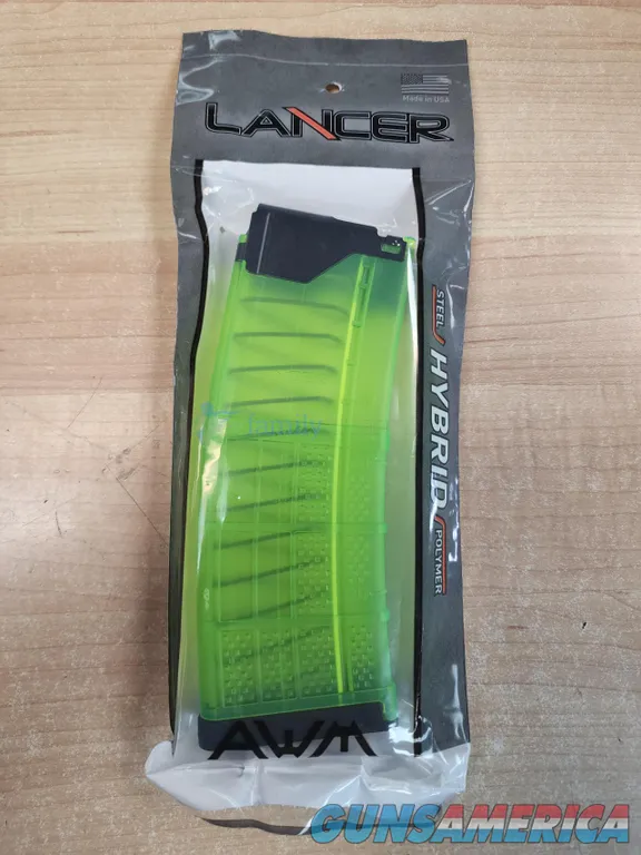 Lancer Magazine Translucent Alien G... for sale at Gunsamerica.com ...