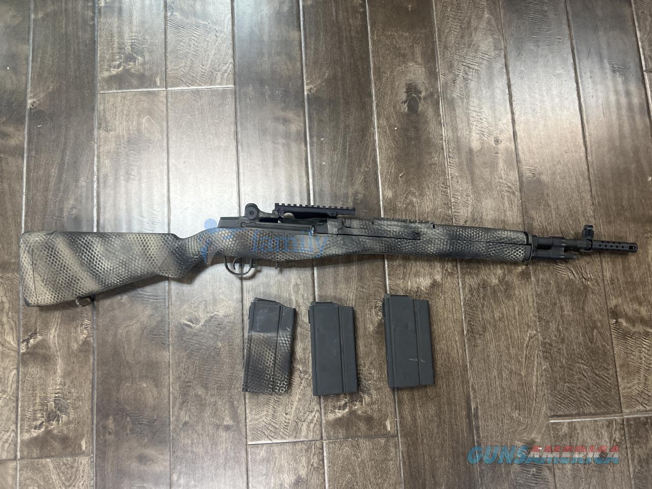 Springfield M1A Scout .308 Spray Pa... for sale at Gunsamerica.com ...