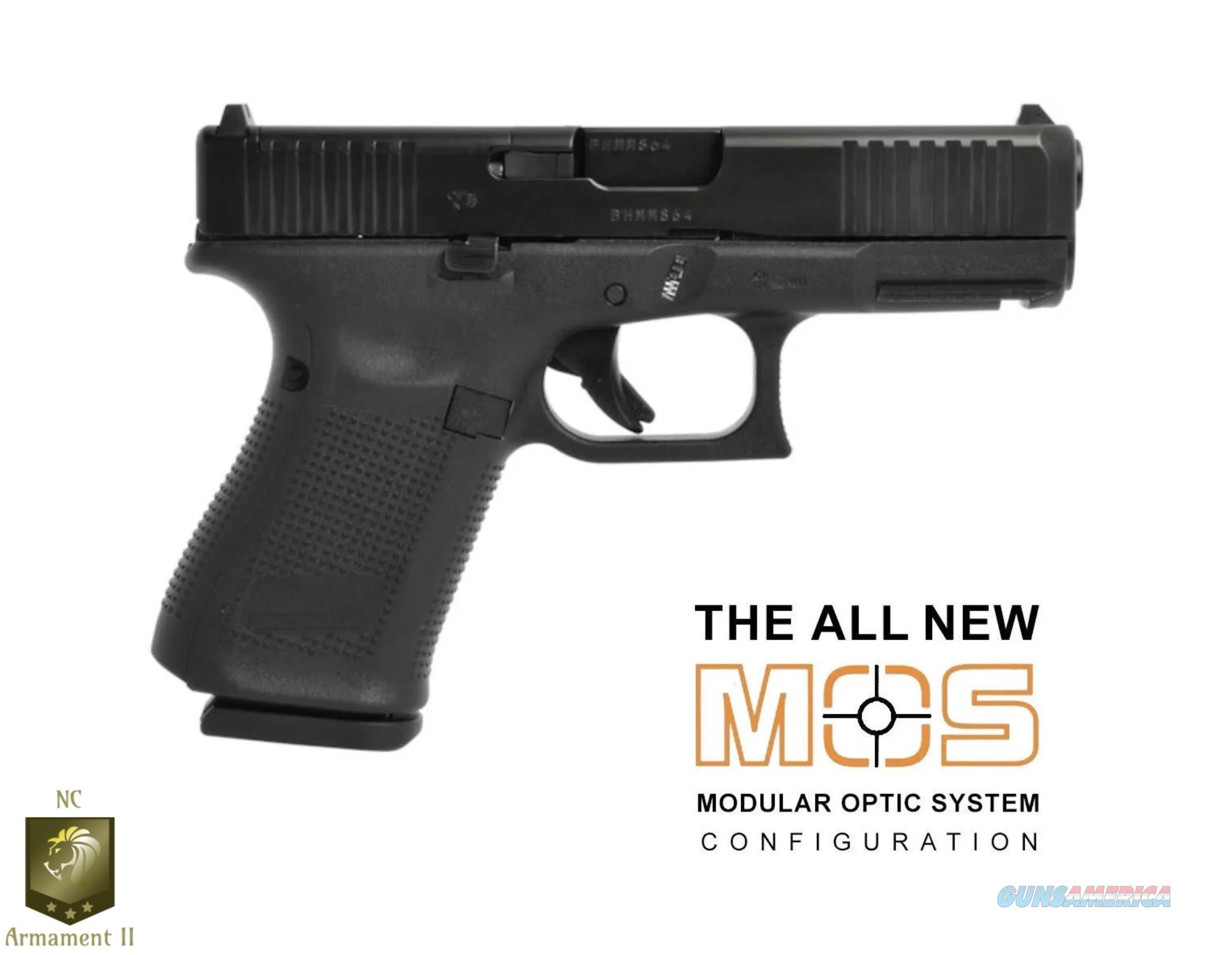 Glock 19 MOS 9mm GEN5 MOS for sale at Gunsamerica.com: 918933081