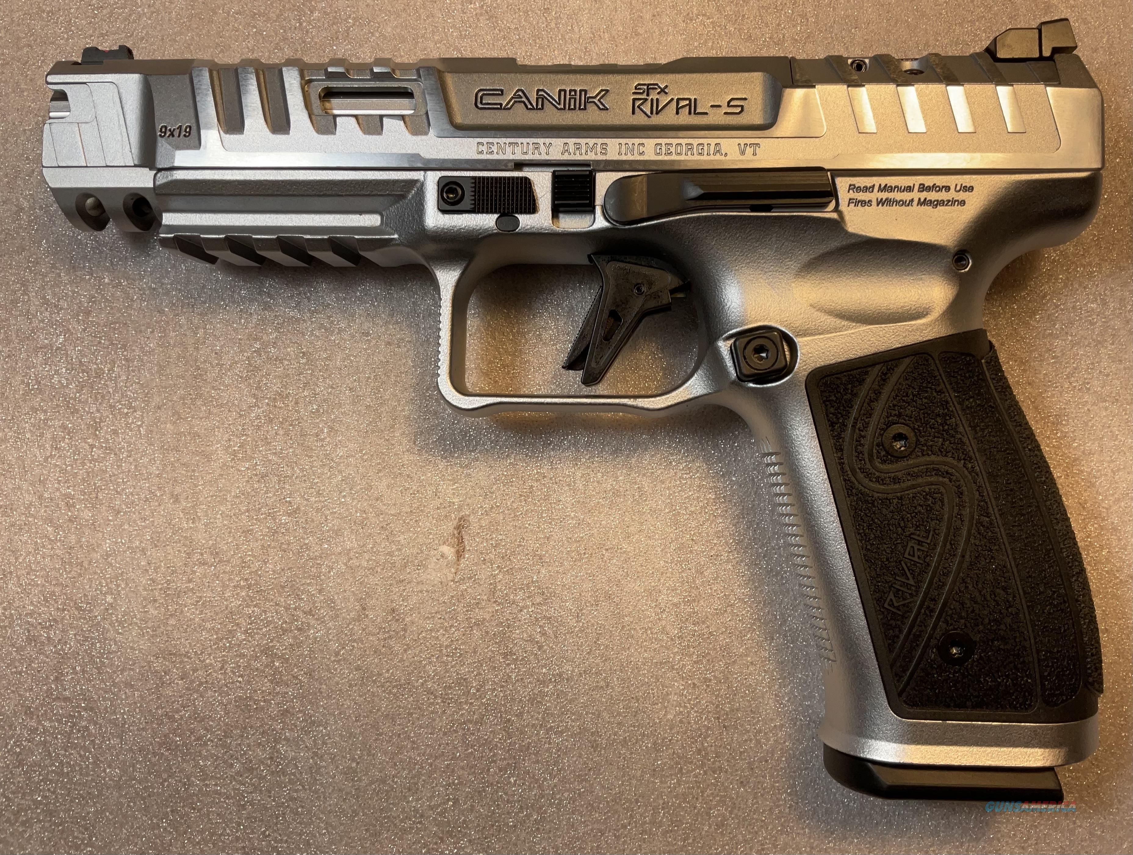 CANIK SFX RIVAL-S 9MM SEMI-AUTO PIS... for sale at Gunsamerica.com ...