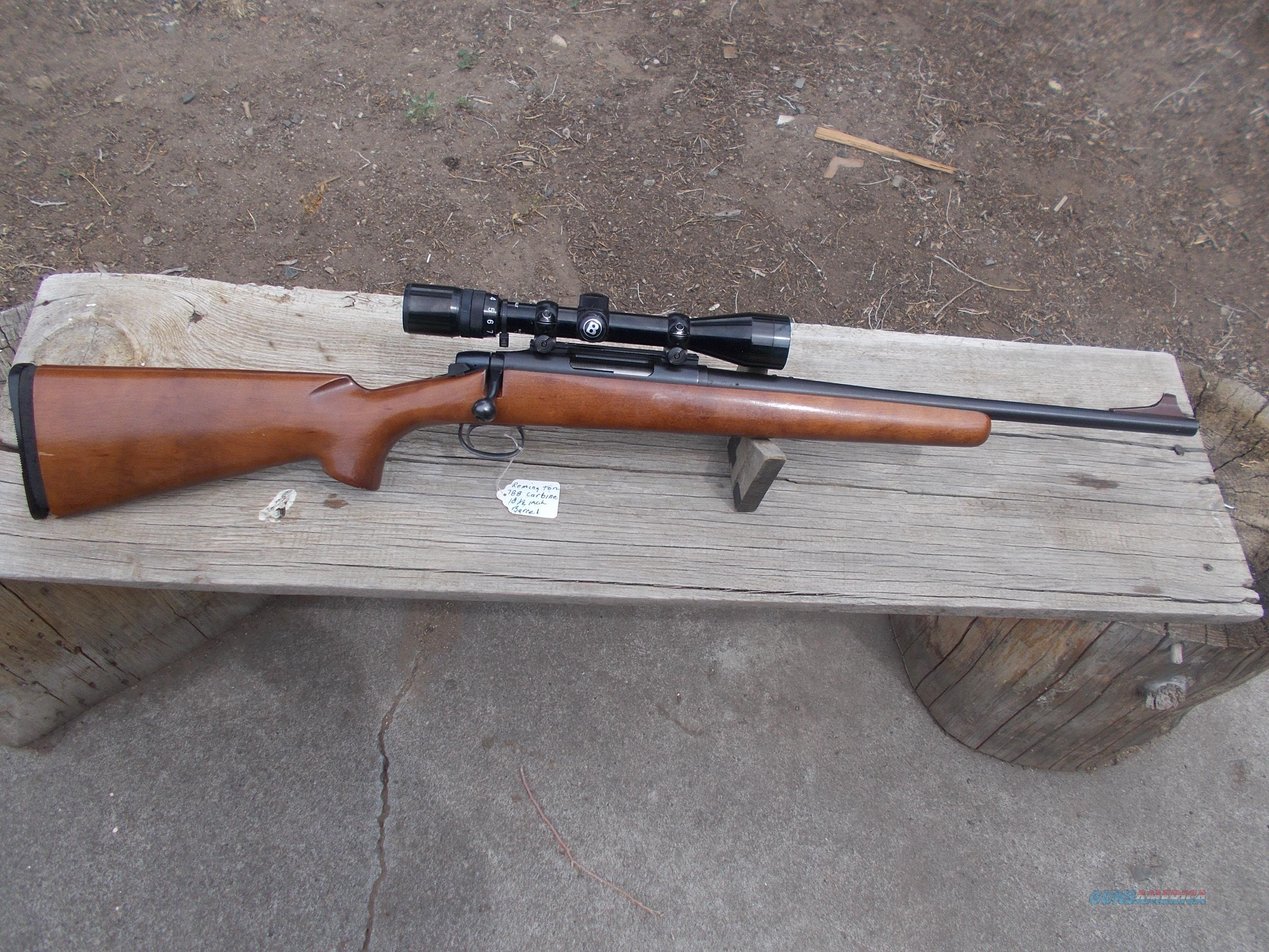 remington 788 carbine 308/7.62 w/sc... for sale at Gunsamerica.com ...