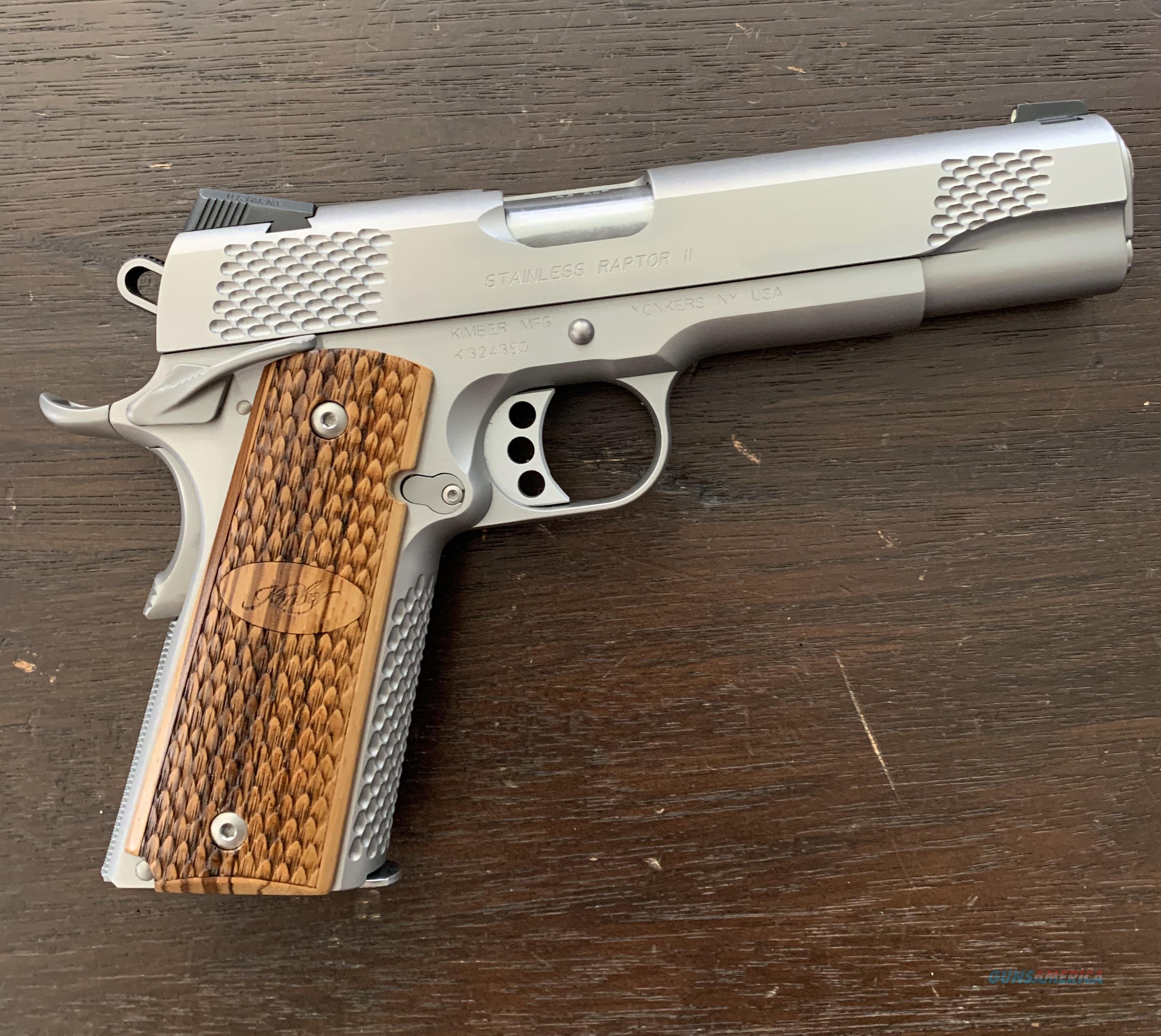 Kimber Stainless Raptor II for sale at Gunsamerica.com: 935620449