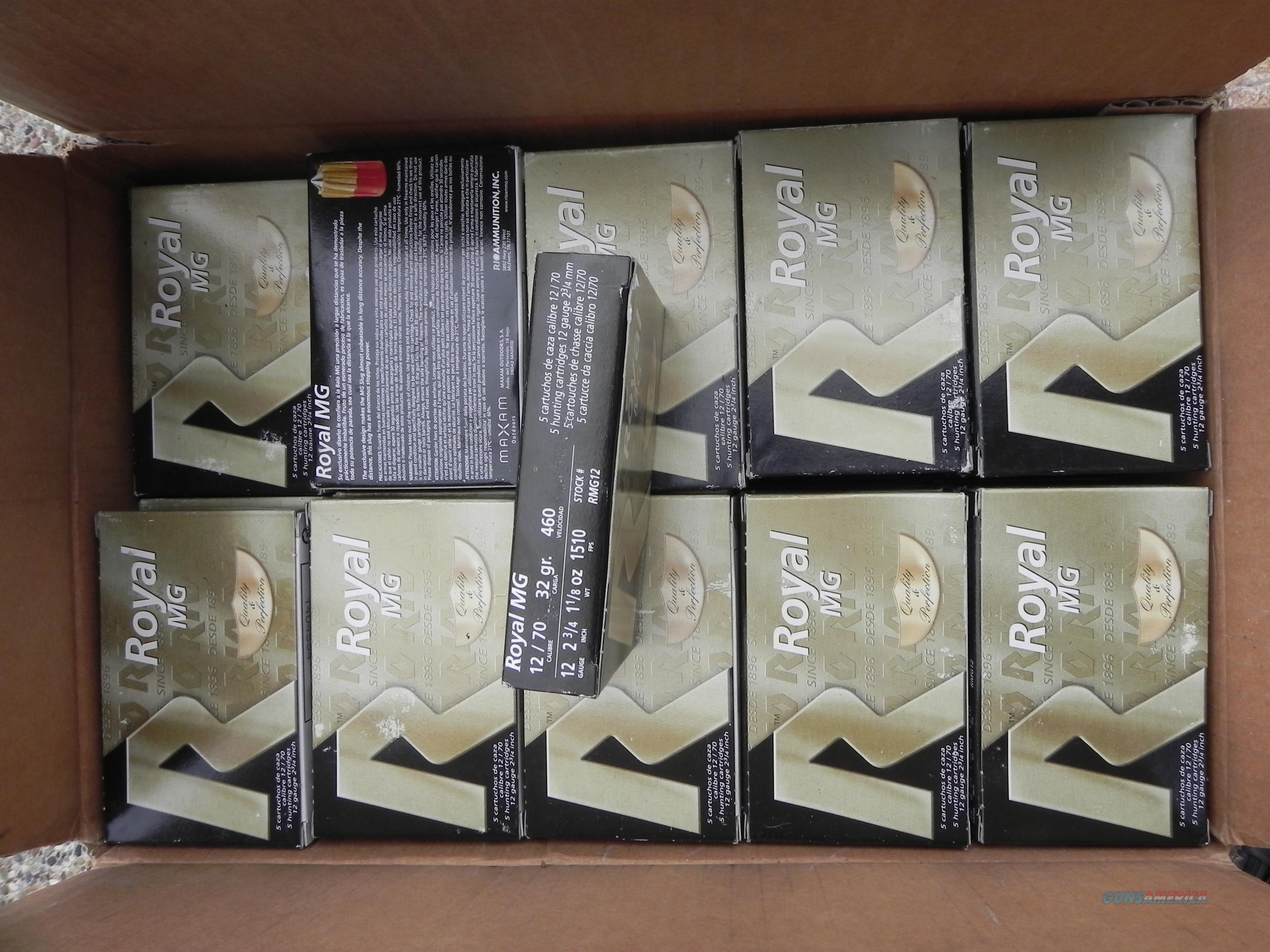 12 Gauge Royal MG Slugs - Armored t... for sale at Gunsamerica.com ...