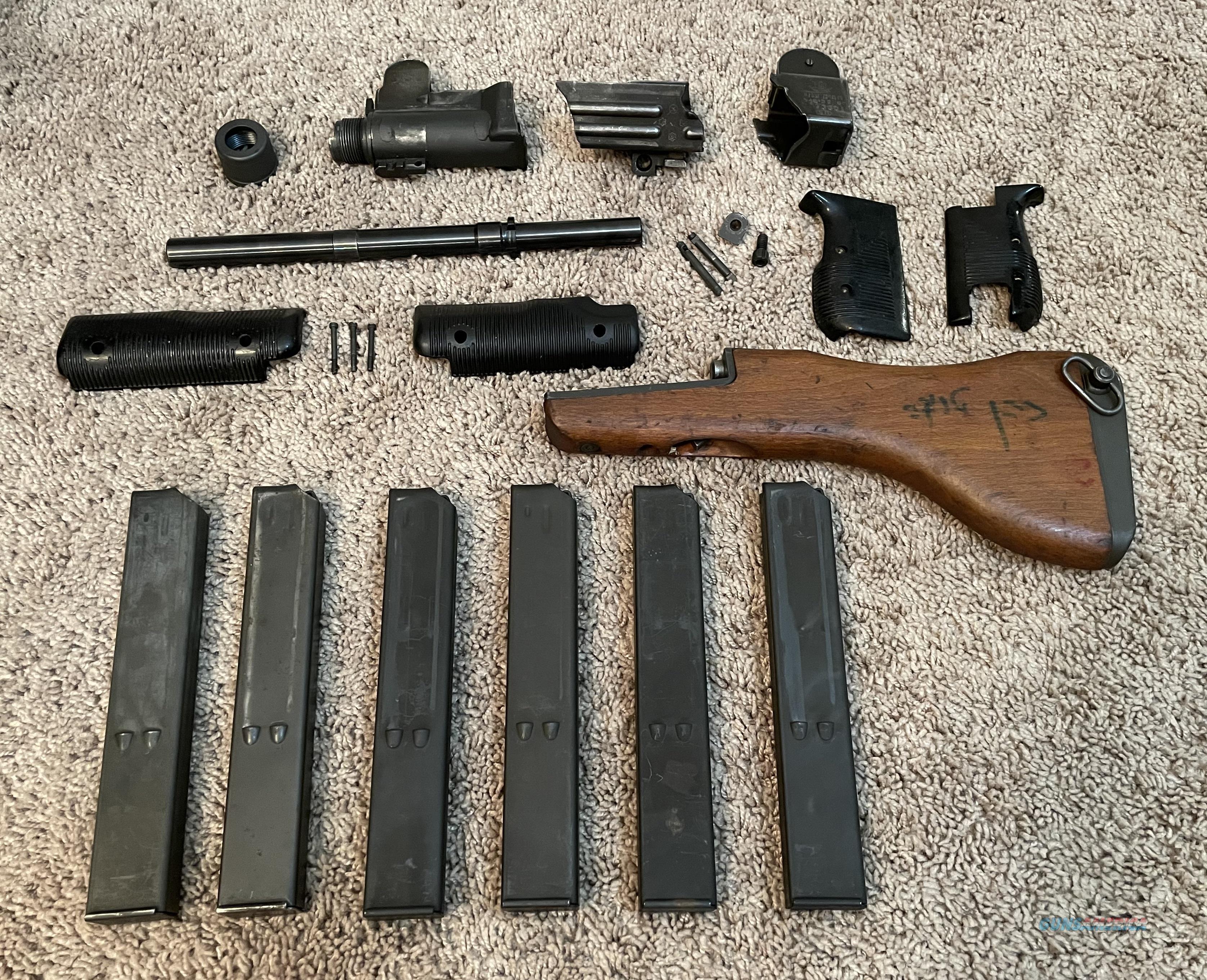 IMI UZI Parts Kit W/ 10” Full Auto ... for sale at Gunsamerica.com ...