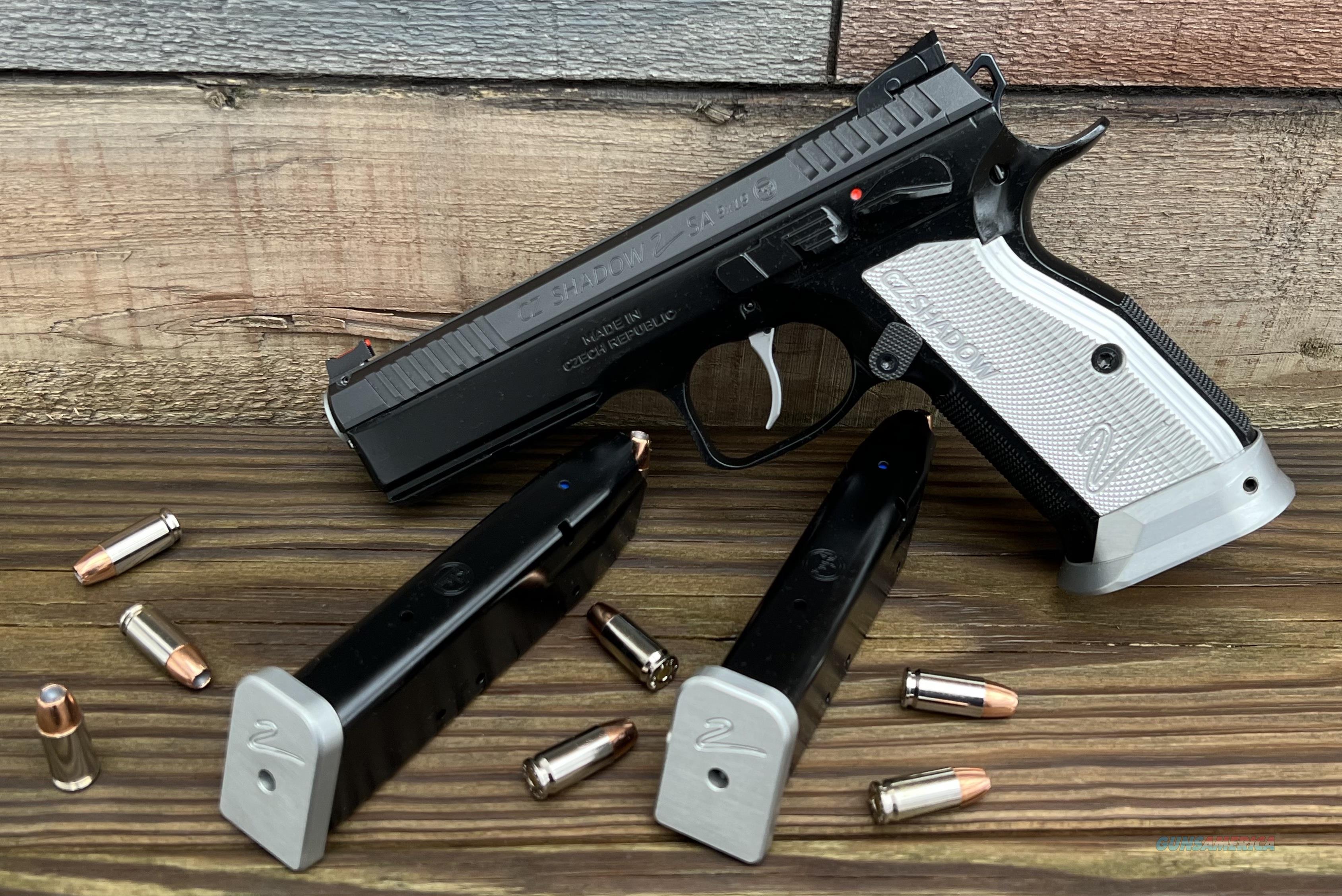 CZ Shadow 2 SA - Silver w/CGW 10x B... for sale at Gunsamerica.com ...