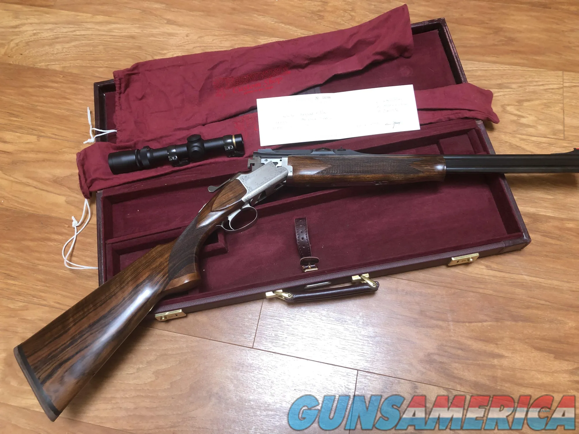 Browning European Double Rifle 9.3x... for sale at Gunsamerica.com ...