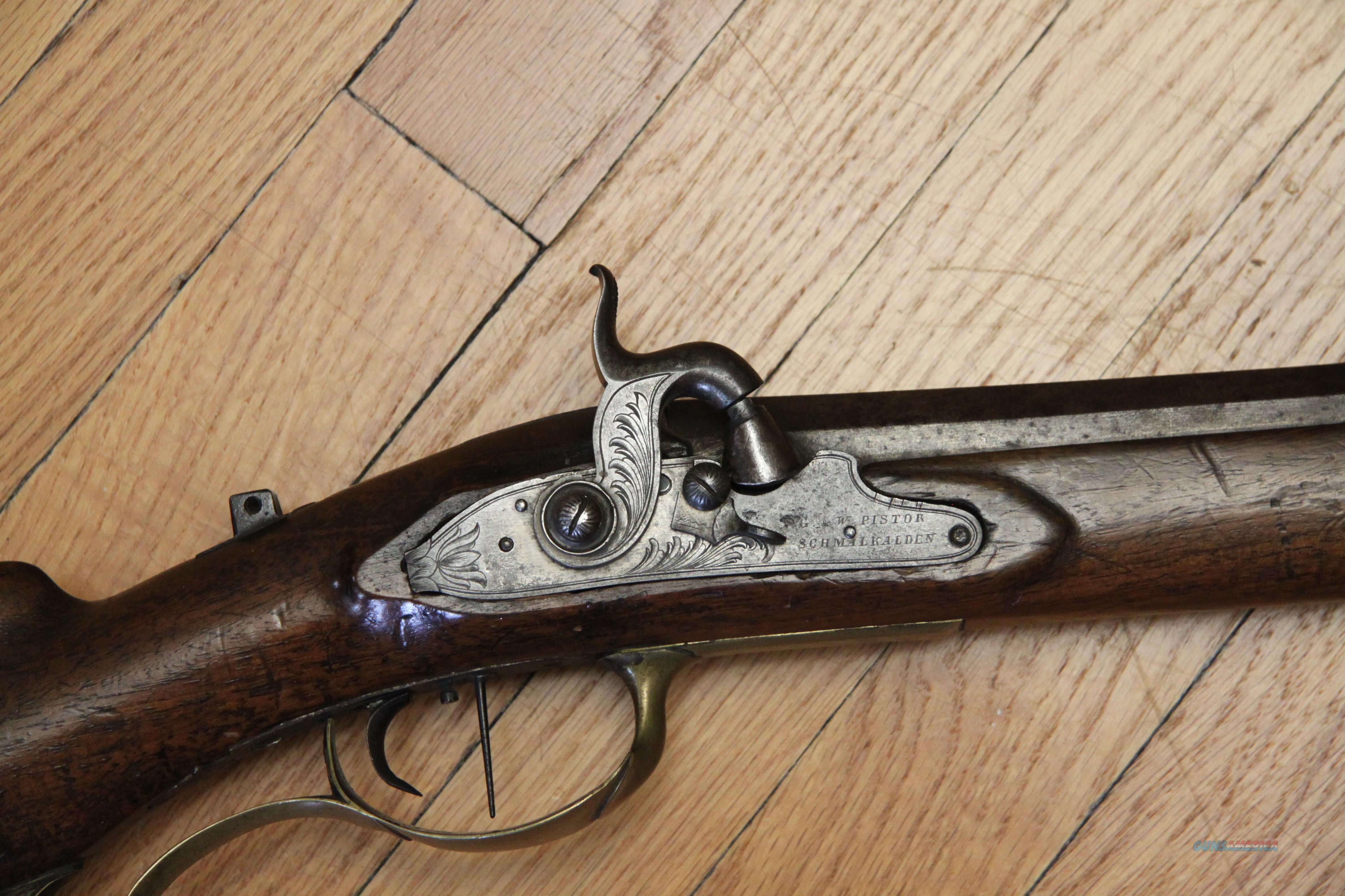 19th century German Jaeger rifle for sale at Gunsamerica.com: 972095186
