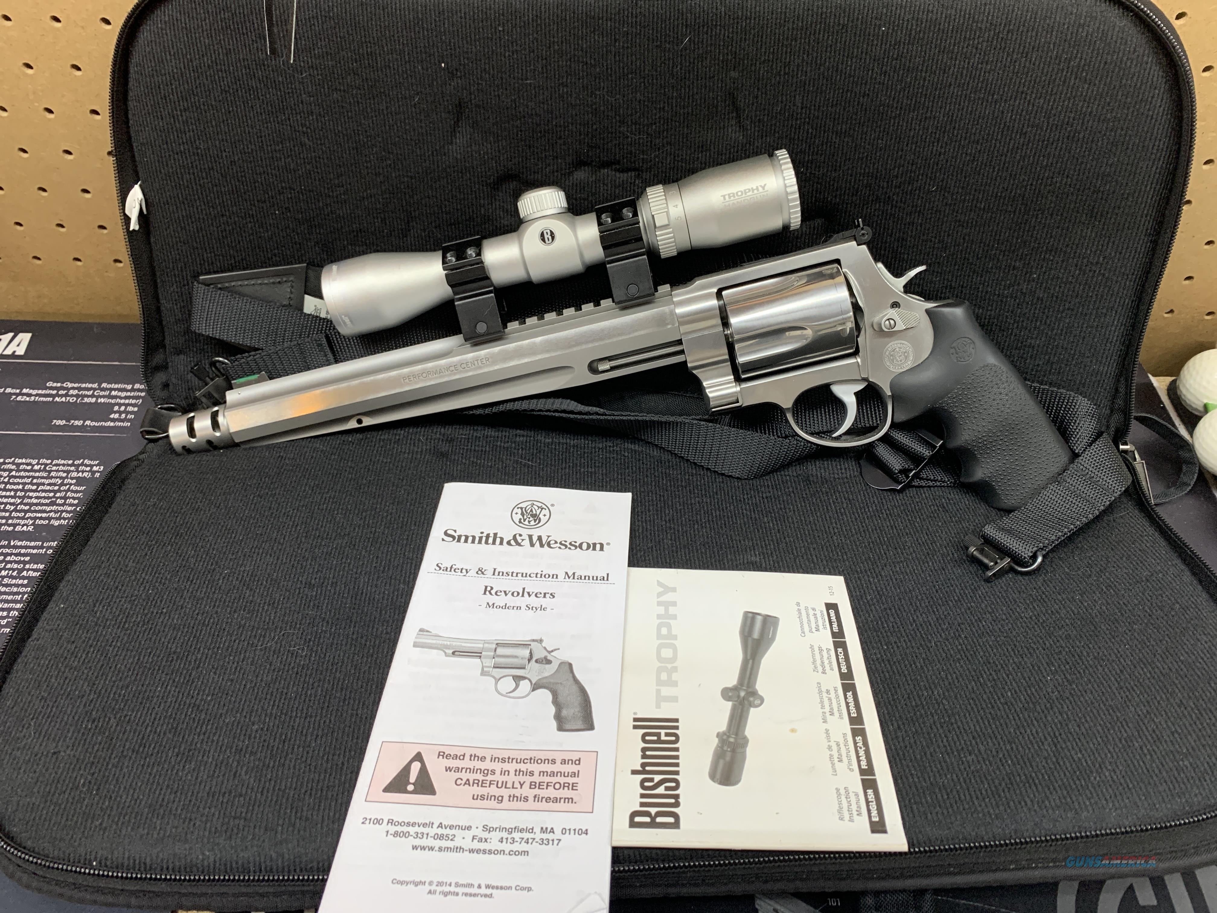 S&W Performance Center 460 magnum for sale at Gunsamerica.com: 974406434