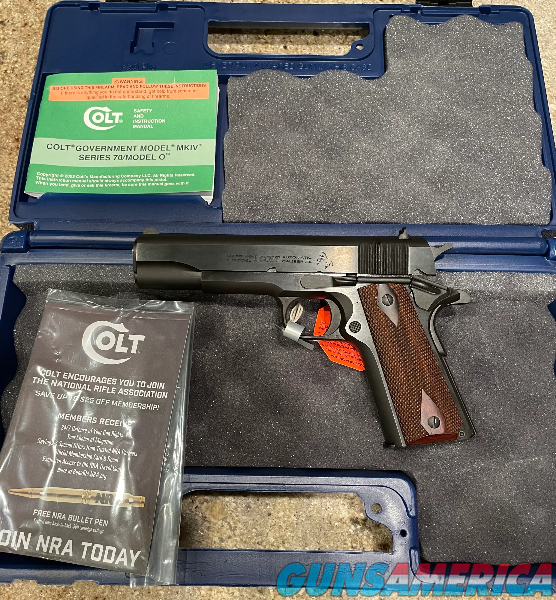 Colt 1911 Government for sale at Gunsamerica.com: 923652480