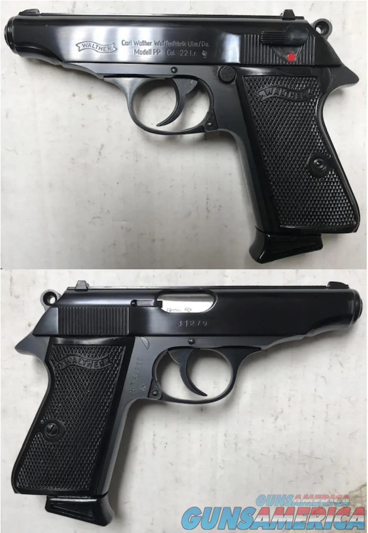 German Walther PP .22LR MFG. 1970 C... for sale at Gunsamerica.com ...