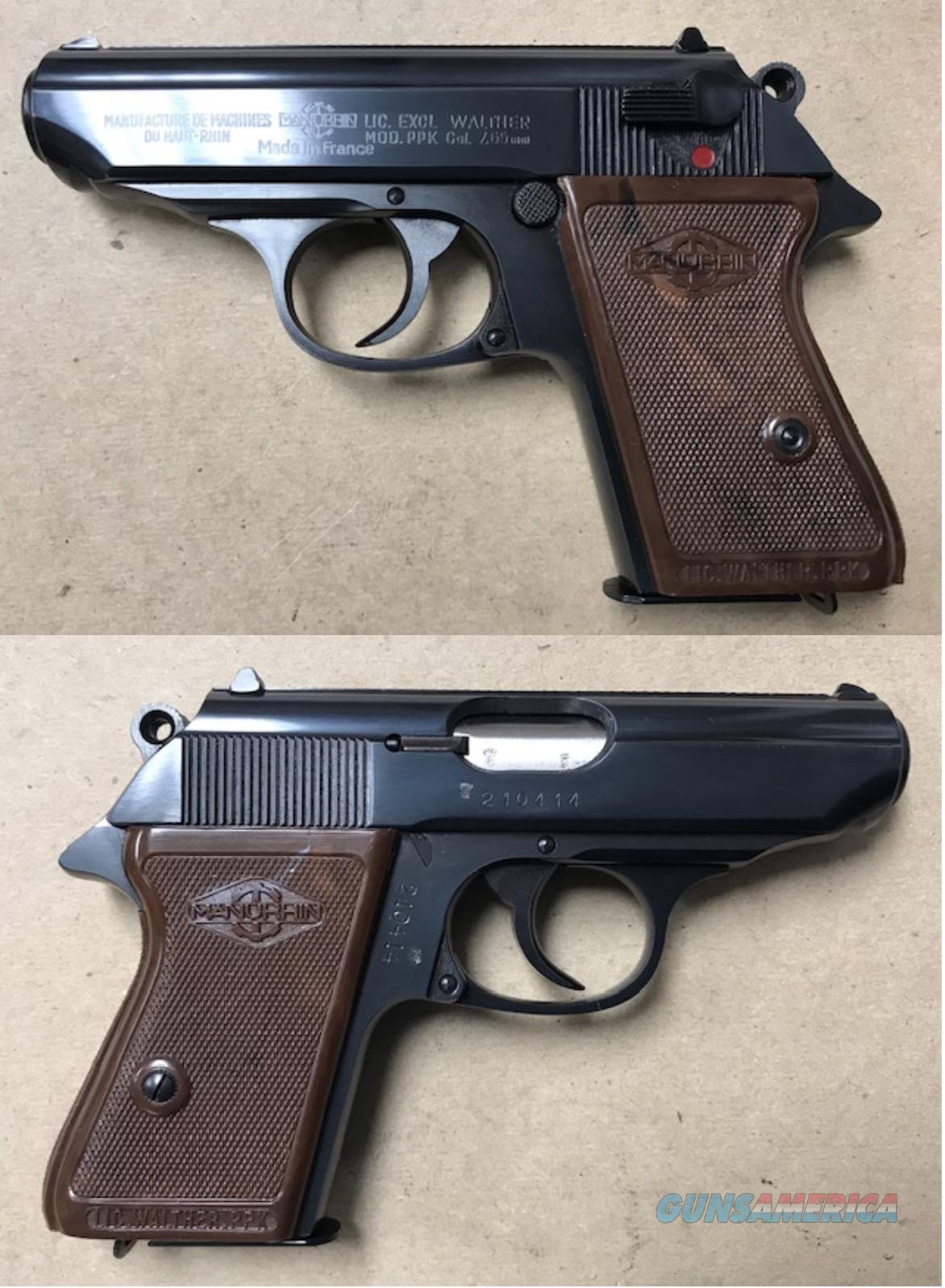 Walther / Manurhin PPK 7.65mm .32AC... for sale at Gunsamerica.com ... Walther / Manurhin PPK 7.65mm .32AC... for sale at Gunsamerica.com ...