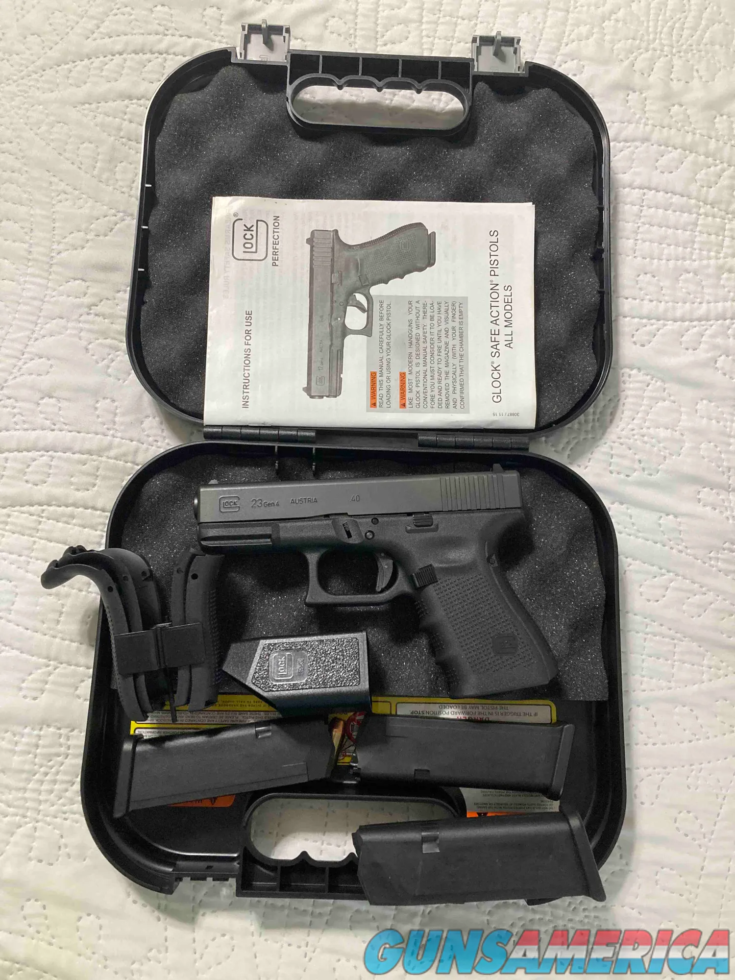 Like new - Glock 23 gen 4 .40 calib... for sale at Gunsamerica.com ...