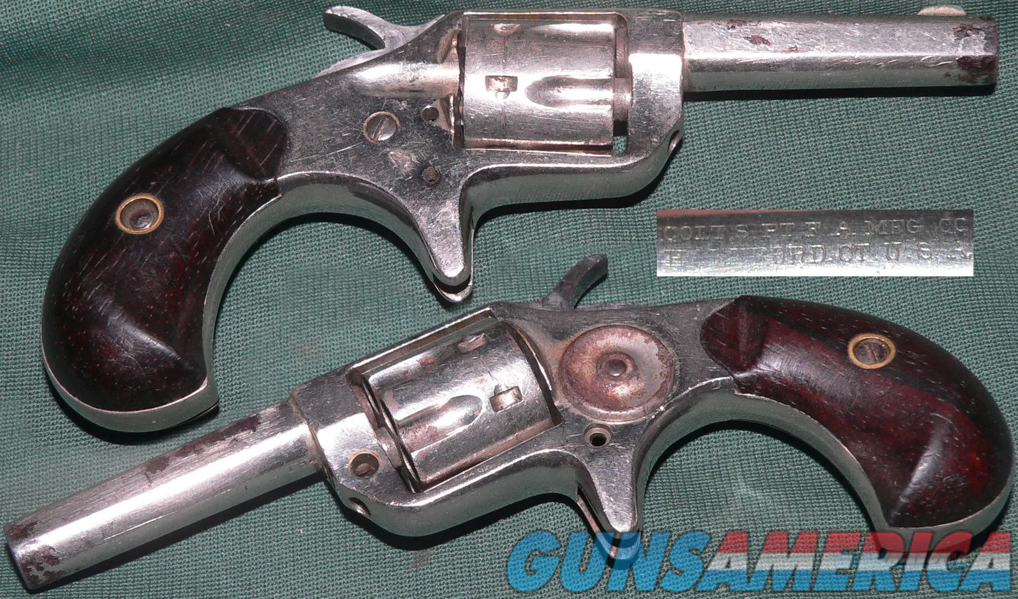 Colt New Line 22 caliber revolver for sale at Gunsamerica.com: 965861004