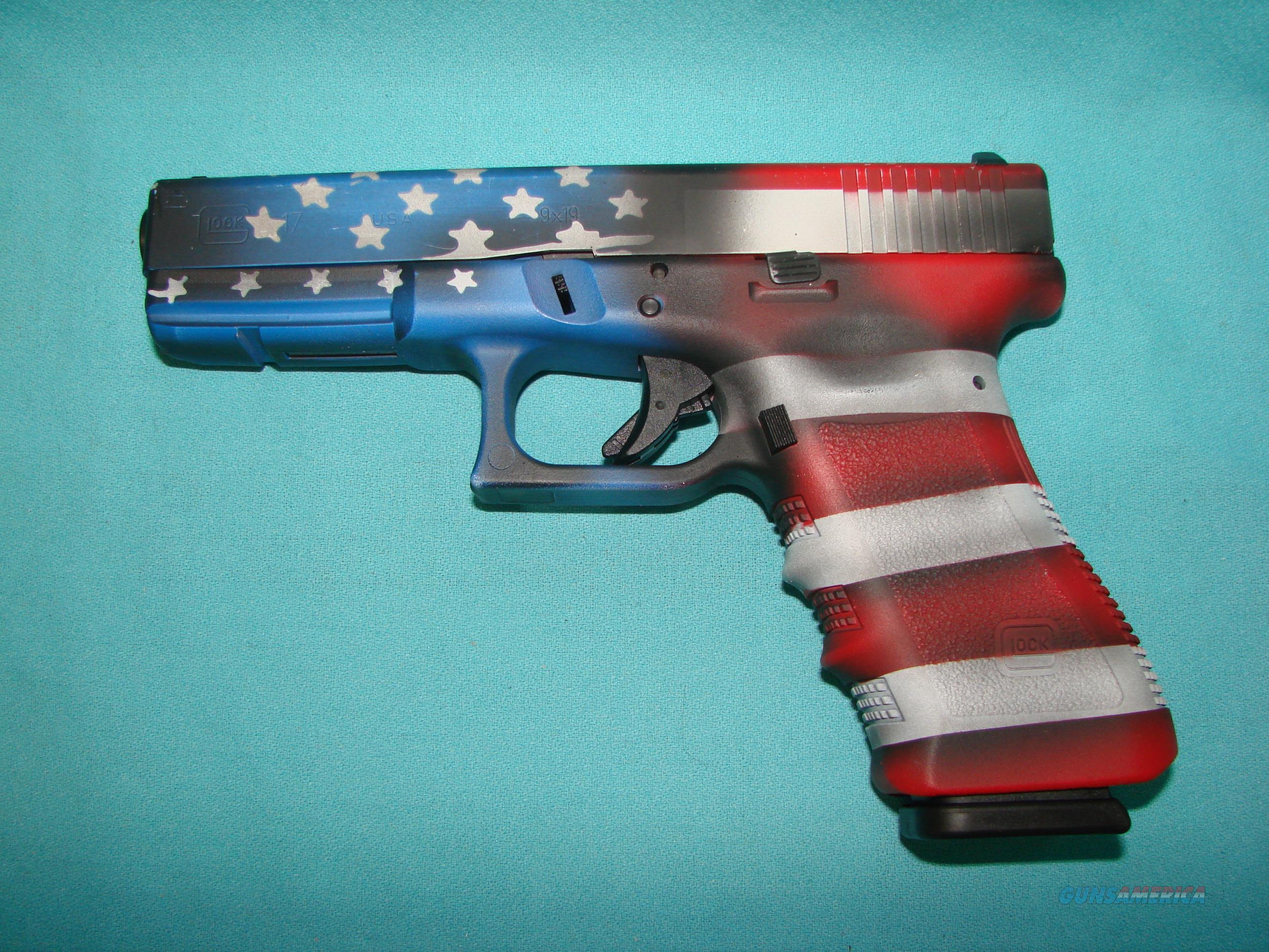 Glock 17 US Flag for sale at Gunsamerica.com: 984274077