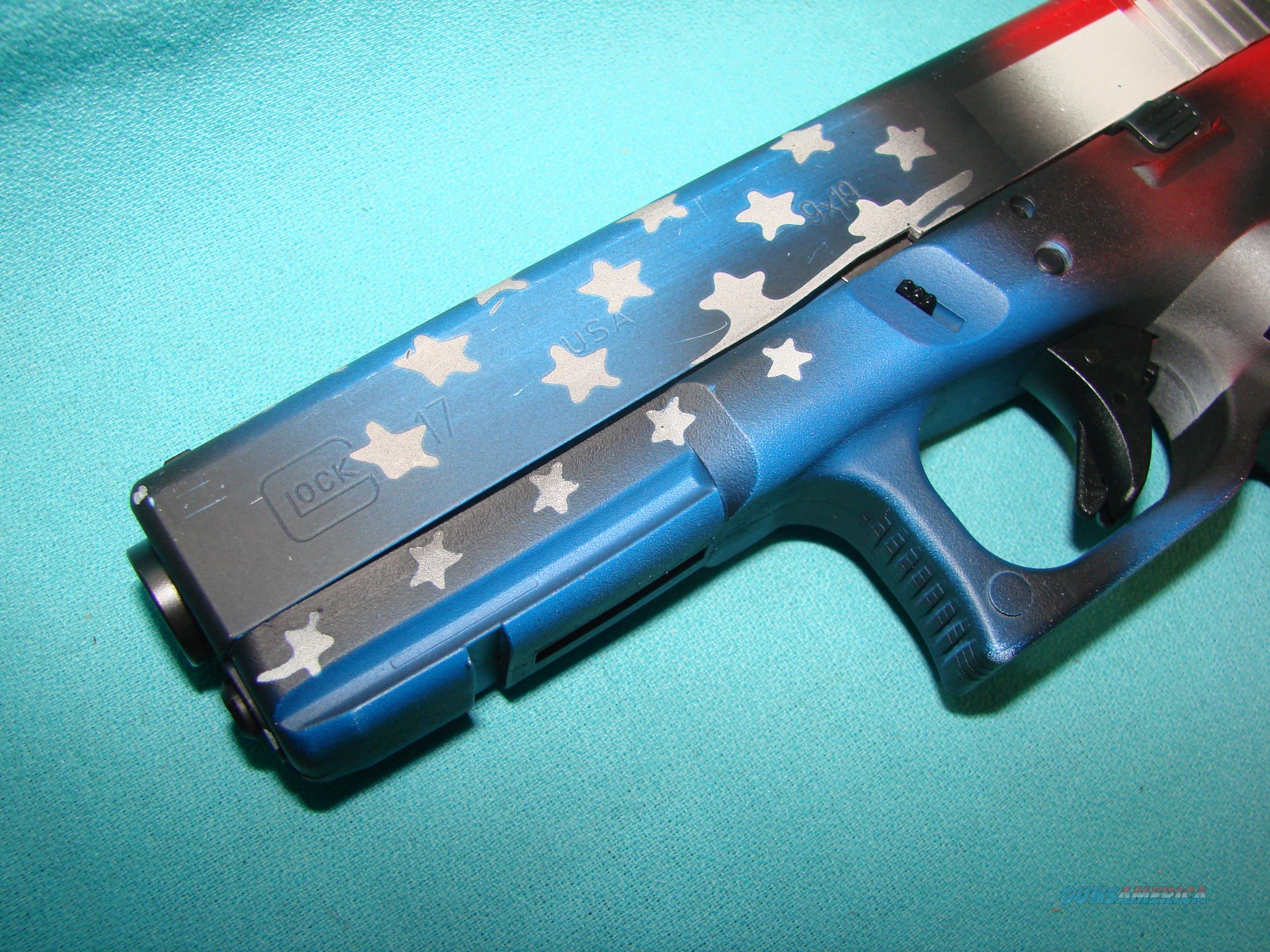 Glock 17 US Flag for sale at Gunsamerica.com: 984274077