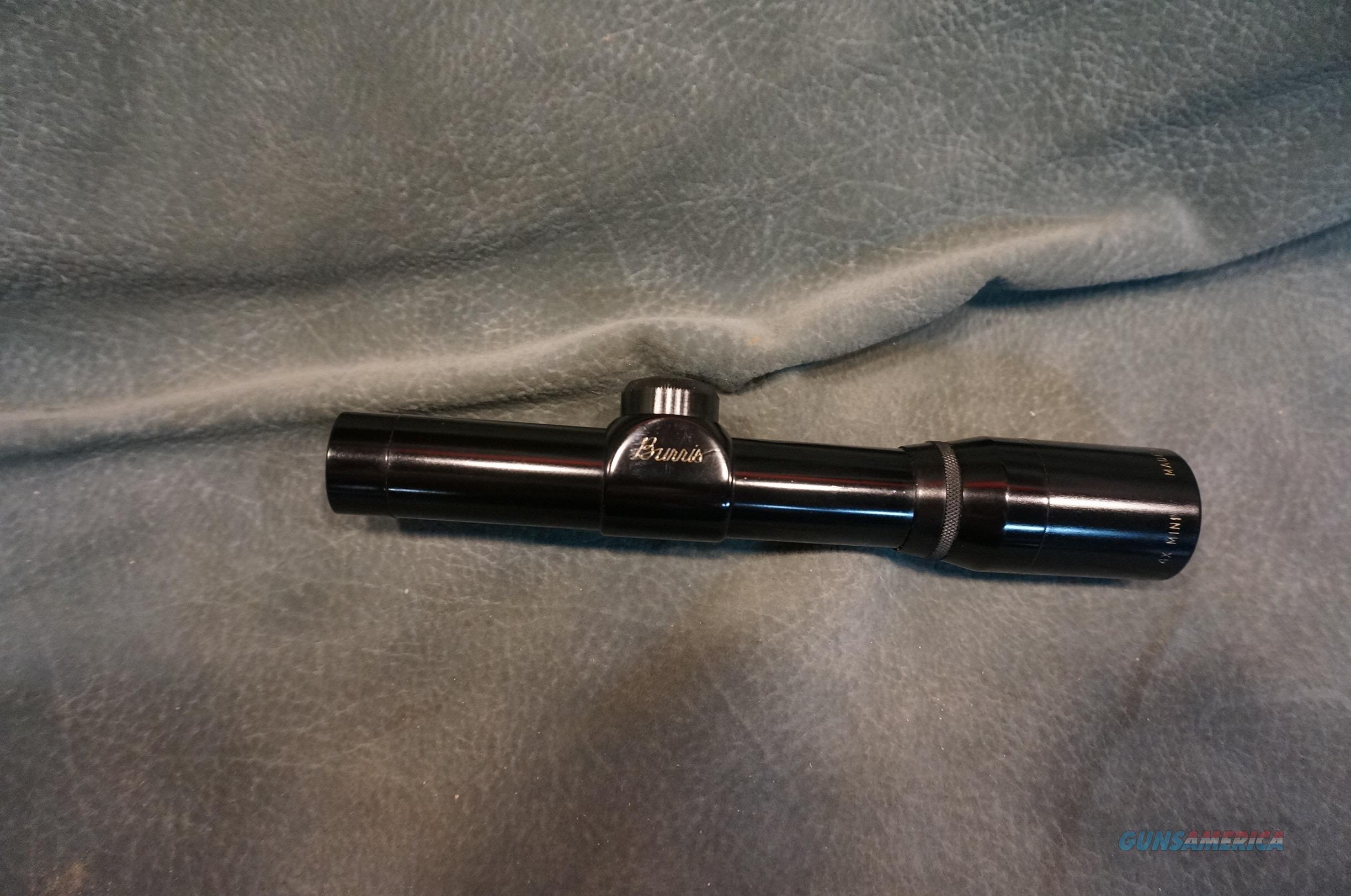 Burris 4X Mini Rifle Scope for sale at Gunsamerica.com: 931656014