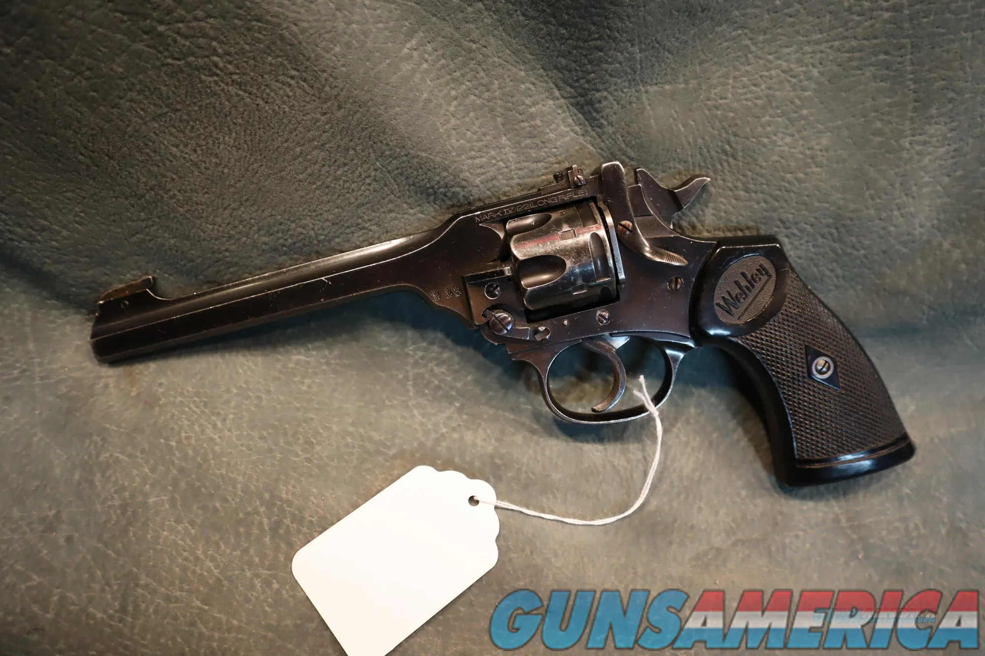 Webley Mark IV 22LR Target Revolver... for sale at Gunsamerica.com: 975518274