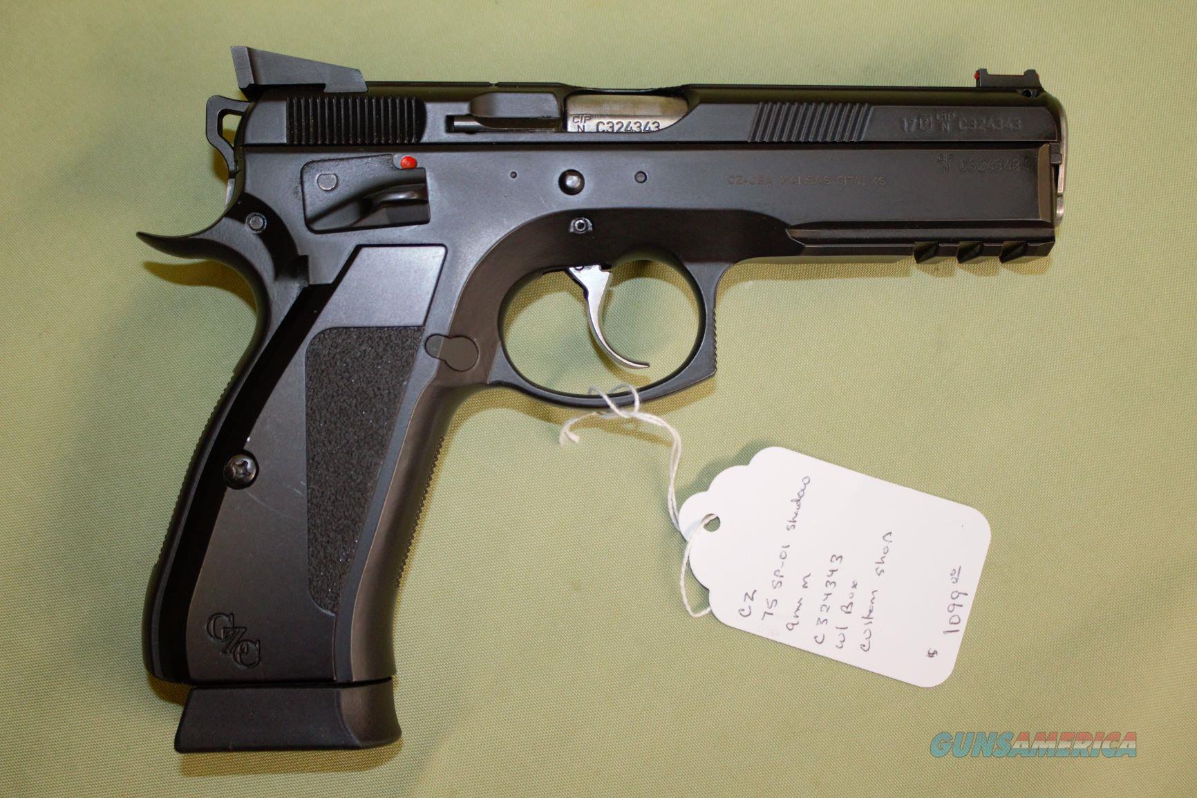 CZ 75 SP-01 Accu Shadow Custom Shop... for sale at Gunsamerica.com ...