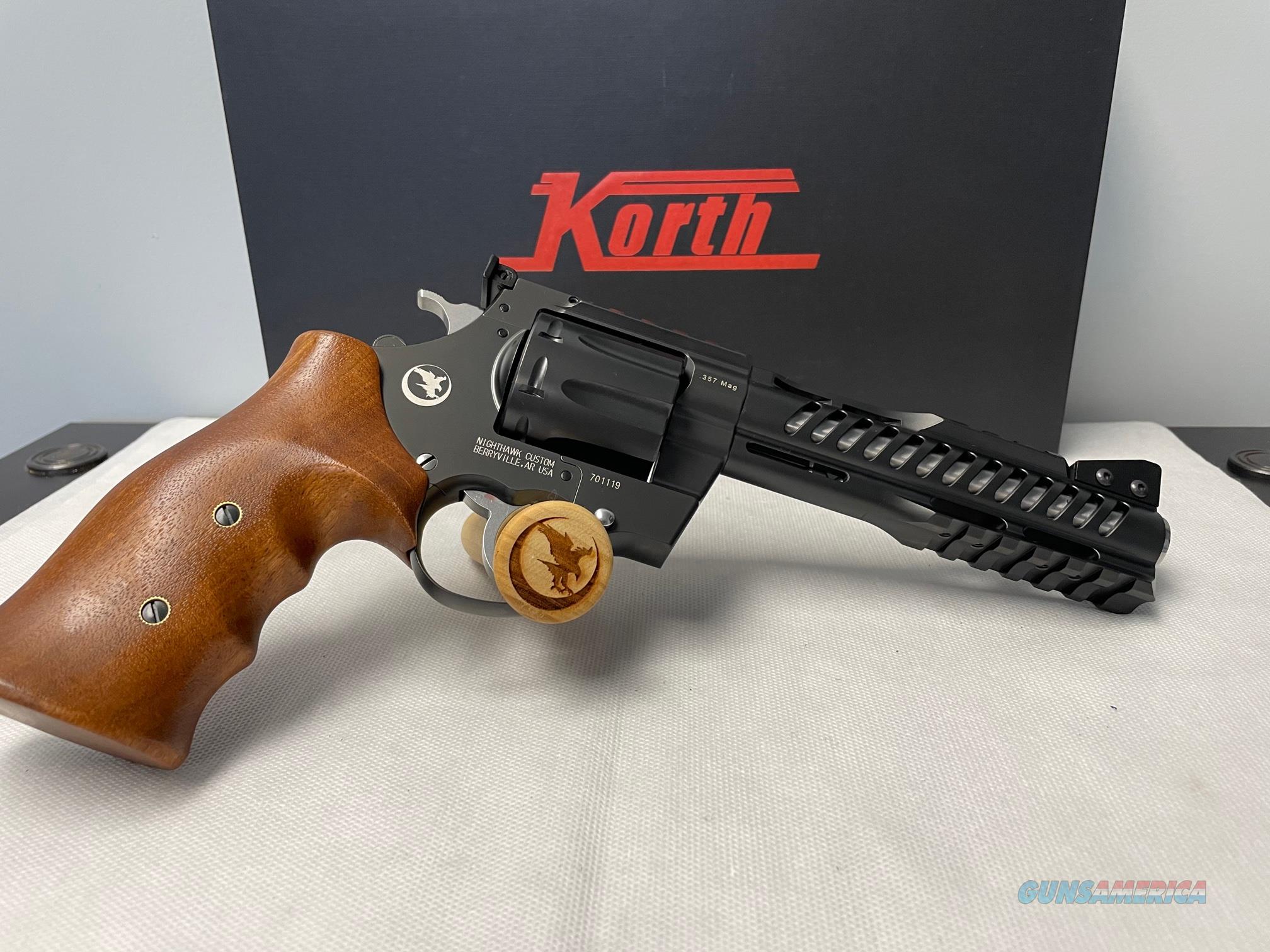 KORTH NXS 8 SHOT .357/.38spl REVOL... for sale at Gunsamerica.com ...