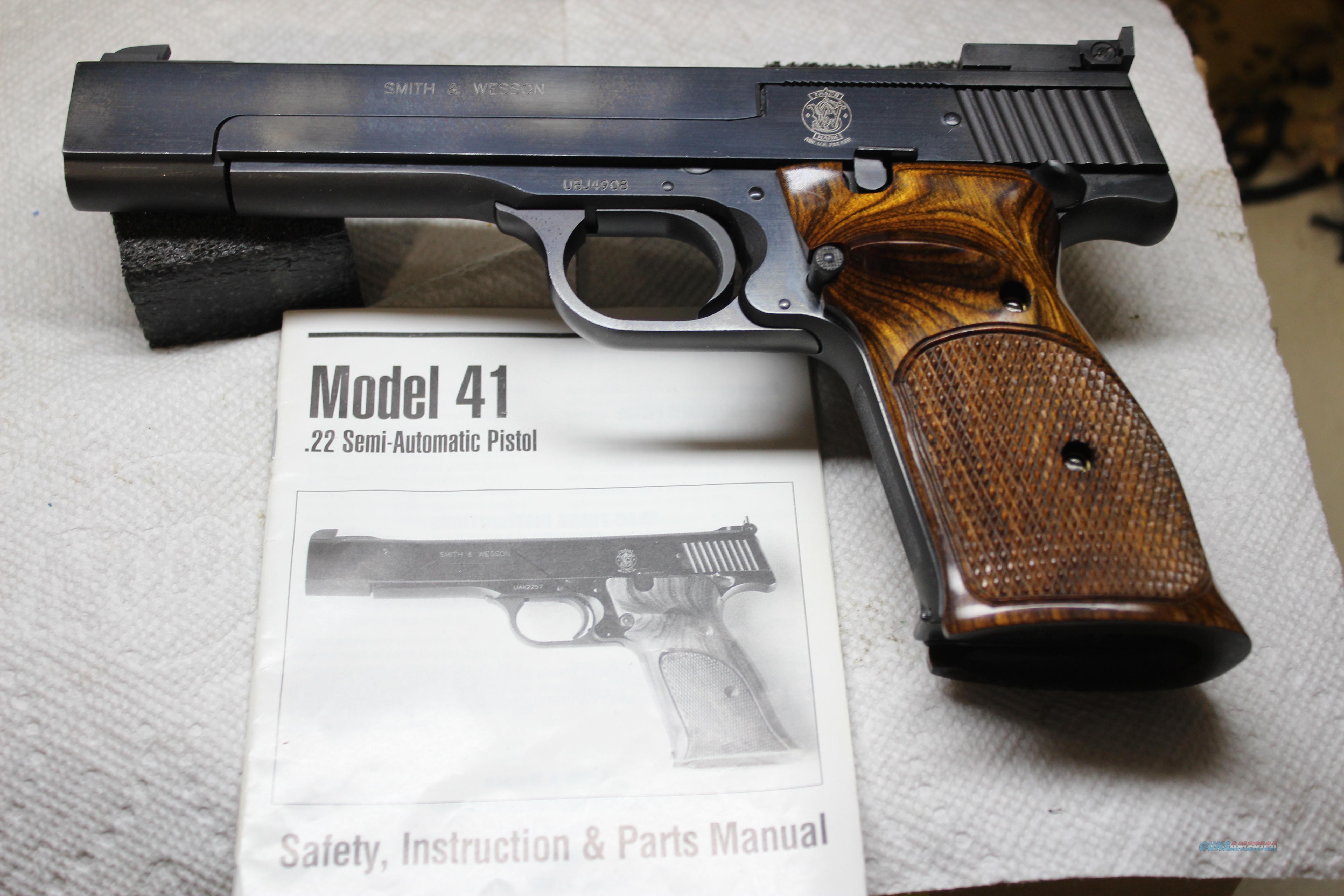 S&W MODEL 41 for sale at Gunsamerica.com: 930199394