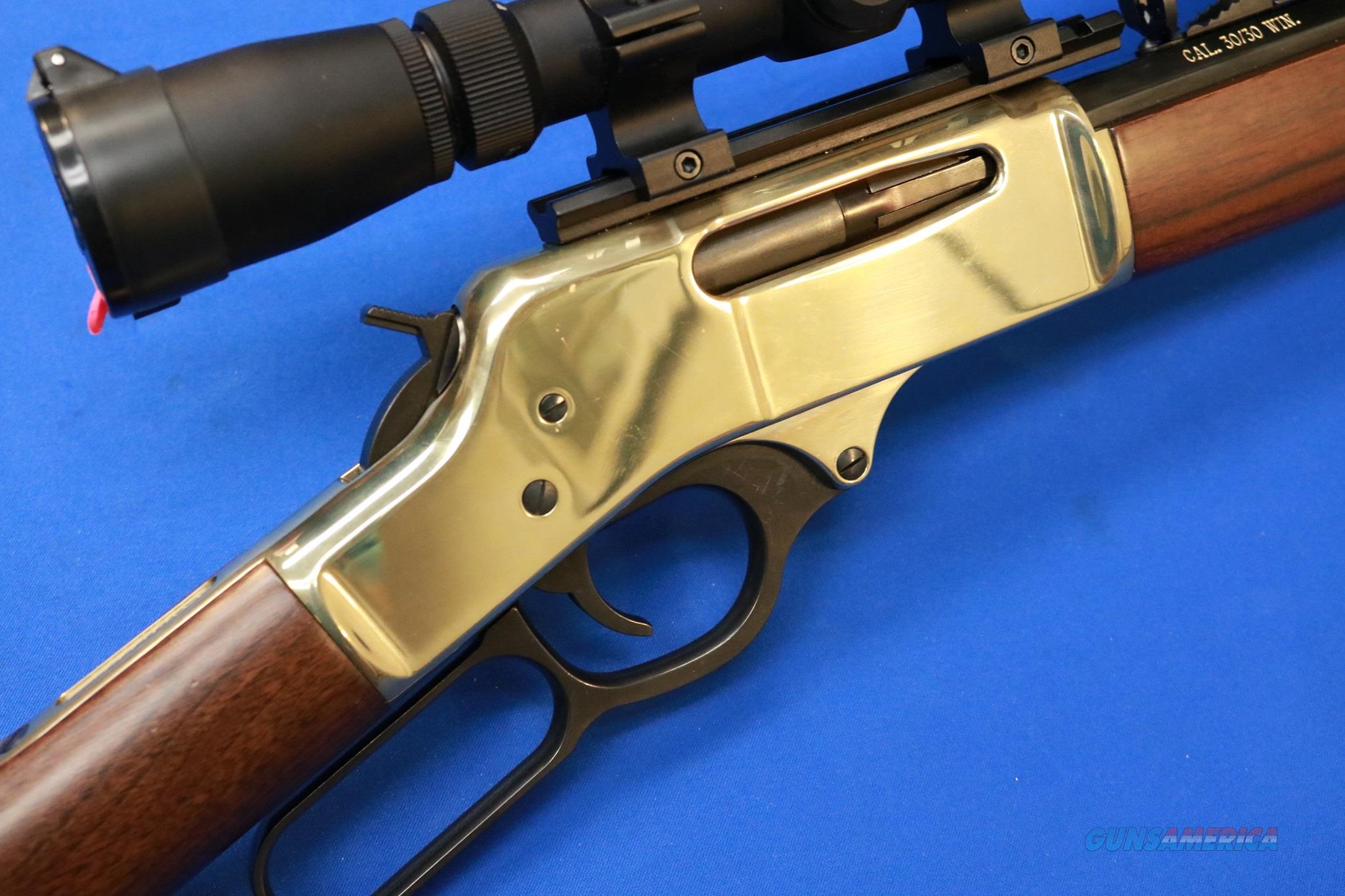 HENRY BIG BOY BRASS .30-30 WIN w/LE... for sale at Gunsamerica.com ... HENRY BIG BOY BRASS .30-30 WIN w/LE... for sale at Gunsamerica.com ...