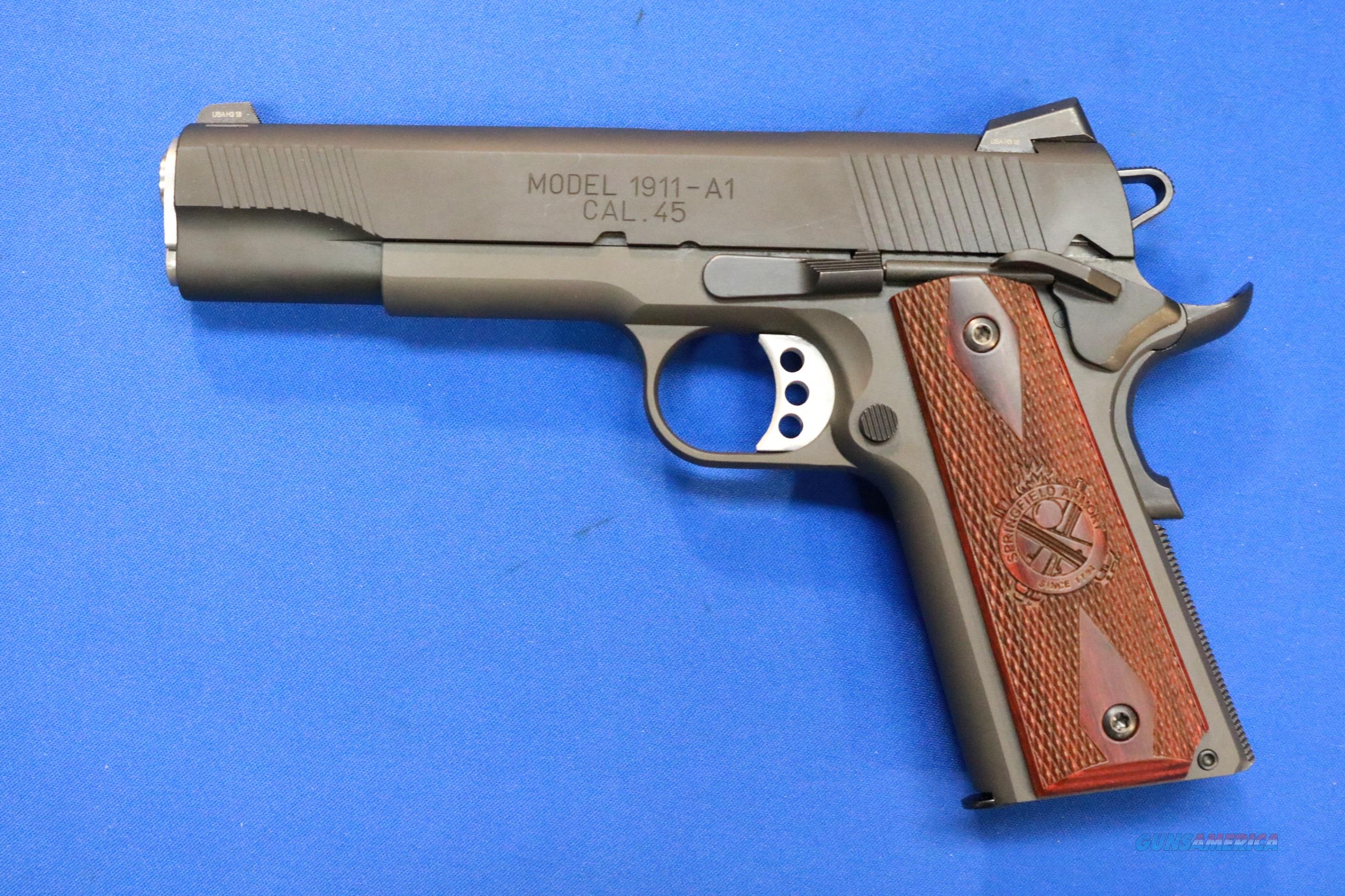 SPRINGFIELD 1911-A1 LOADED PARKERIZ... for sale at Gunsamerica.com ...