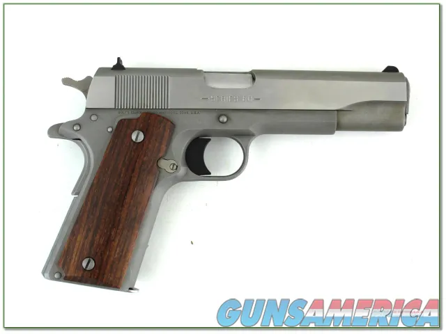 Colt M1991 A1 45 ACP Stainless in c... for sale at Gunsamerica.com ...